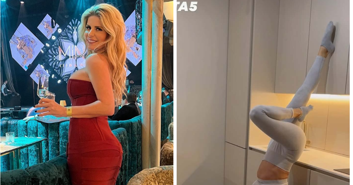 FOTO Sijevaju obline! Mama Renata u vrućem izdanju odradila trening u ...