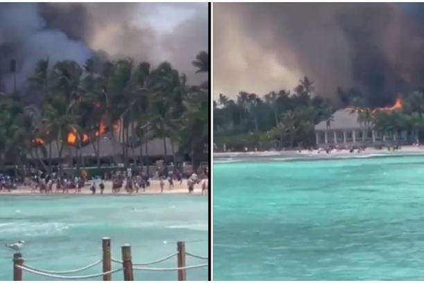 VIDEO Drama u turističkom raju: Veliki požar progutao hotel, poginula ...
